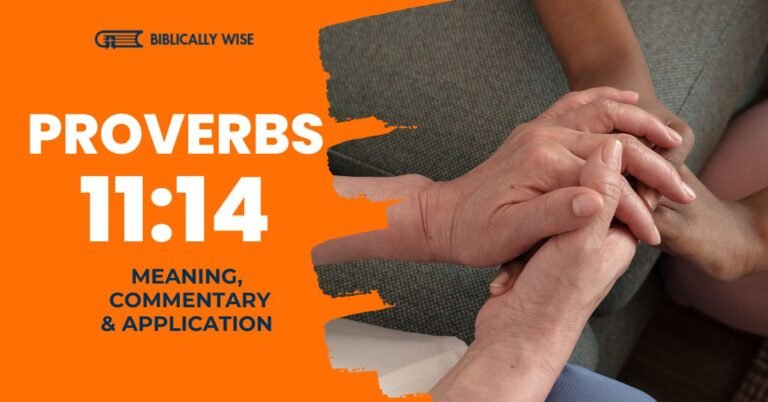 Proverbs 11:14 Meaning: Fall and safety of guidance - Biblically Wise