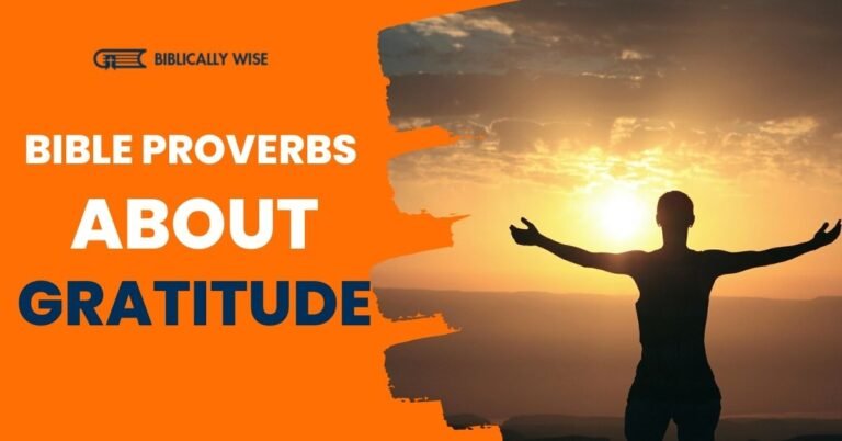 5 Bible proverbs about gratitude - Biblically Wise
